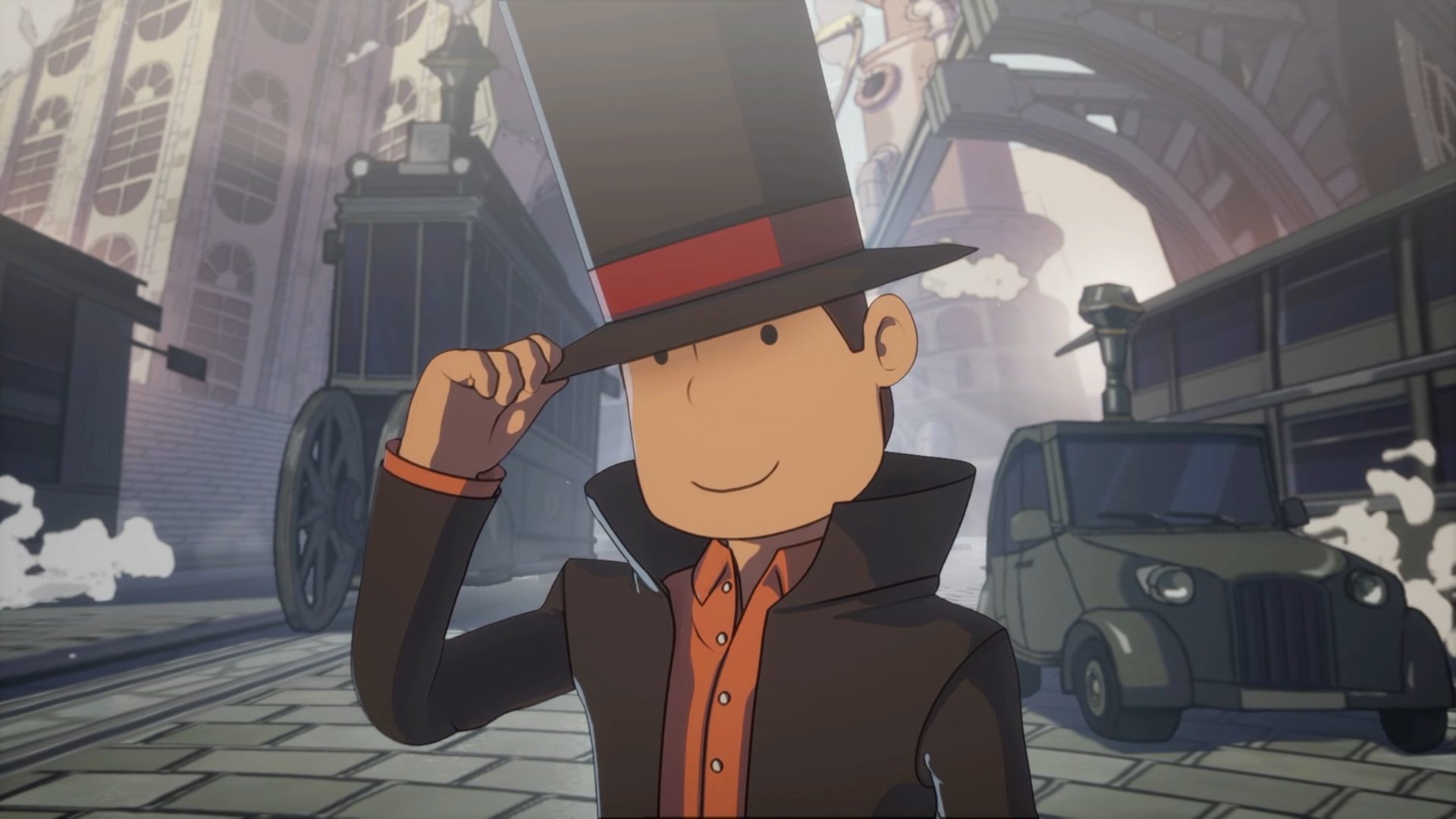 Layton dan Luke bersatu kembali di New World of Steam - Professor ...