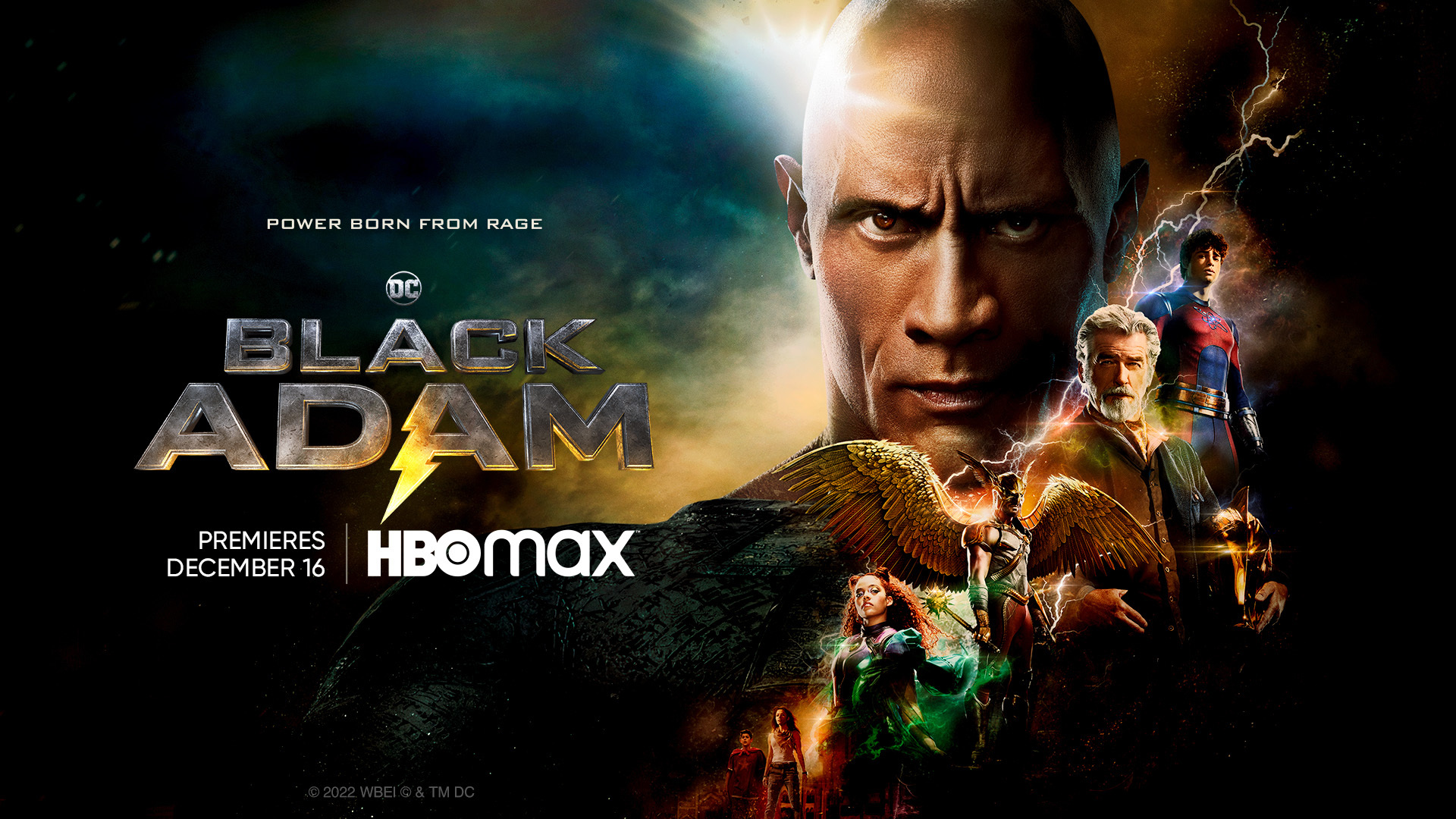 Black Adam tiba di HBO Max pada 16 Desember