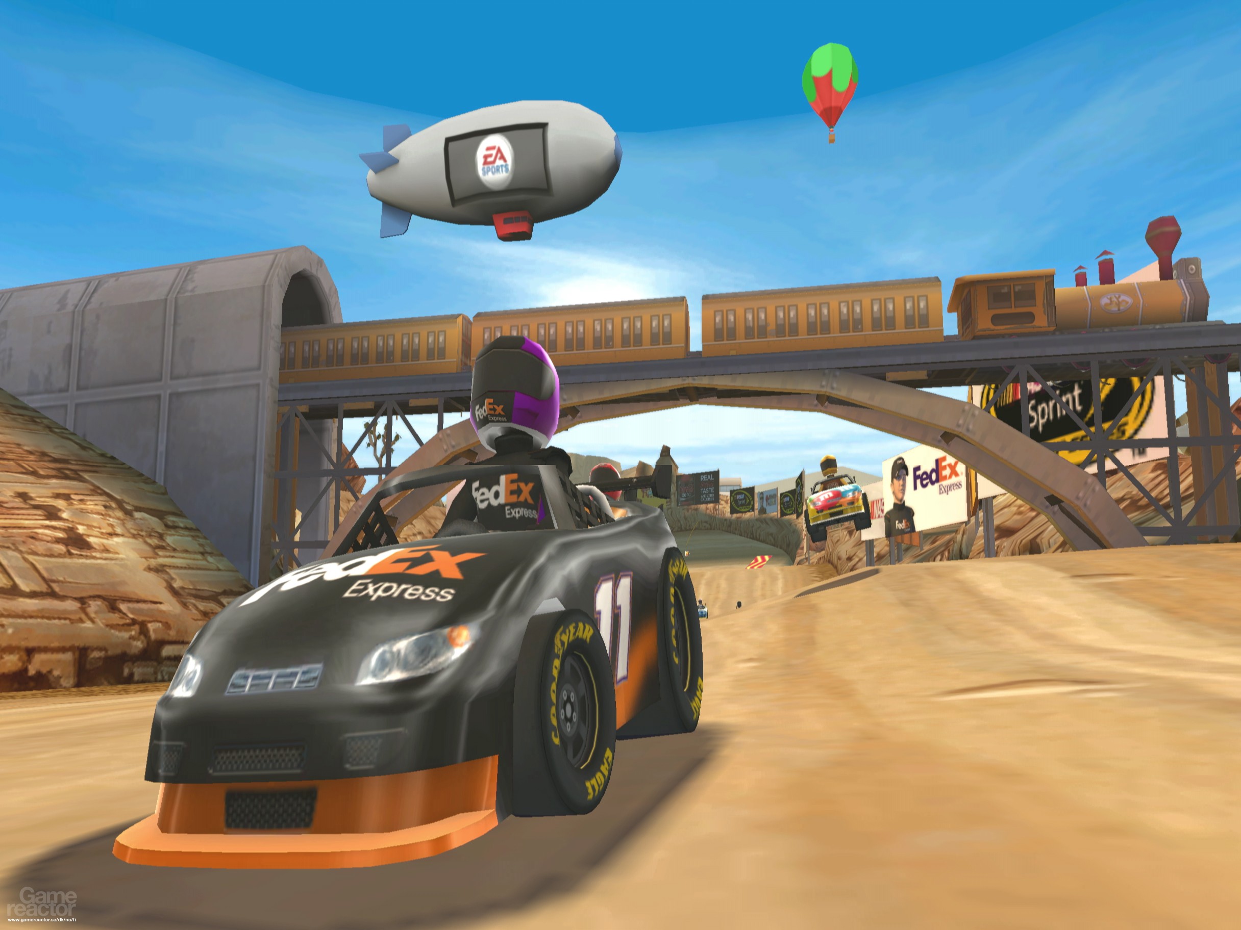 Nascar Kart Racing - Gamereactor Indonesia