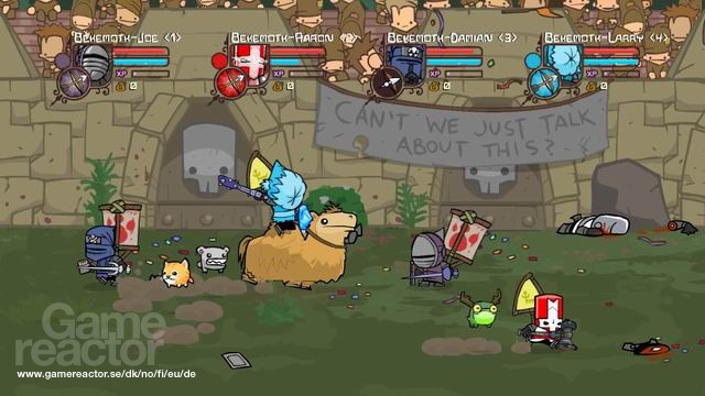 Castle Crashers Remastered menuju PS4 dan Switch