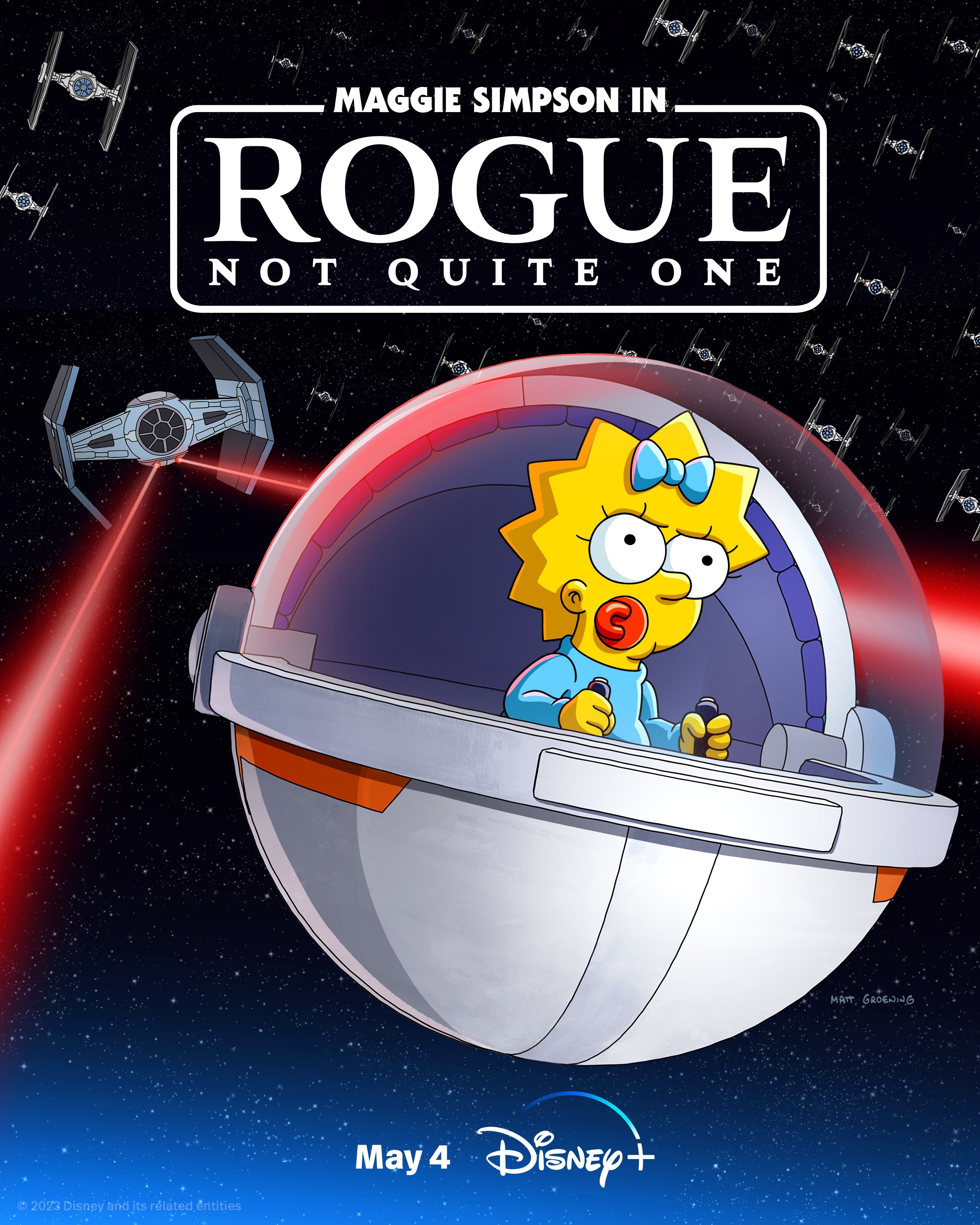 The Simpsons akan menipu Rogue One dalam film pendek Maggie Simpson ...