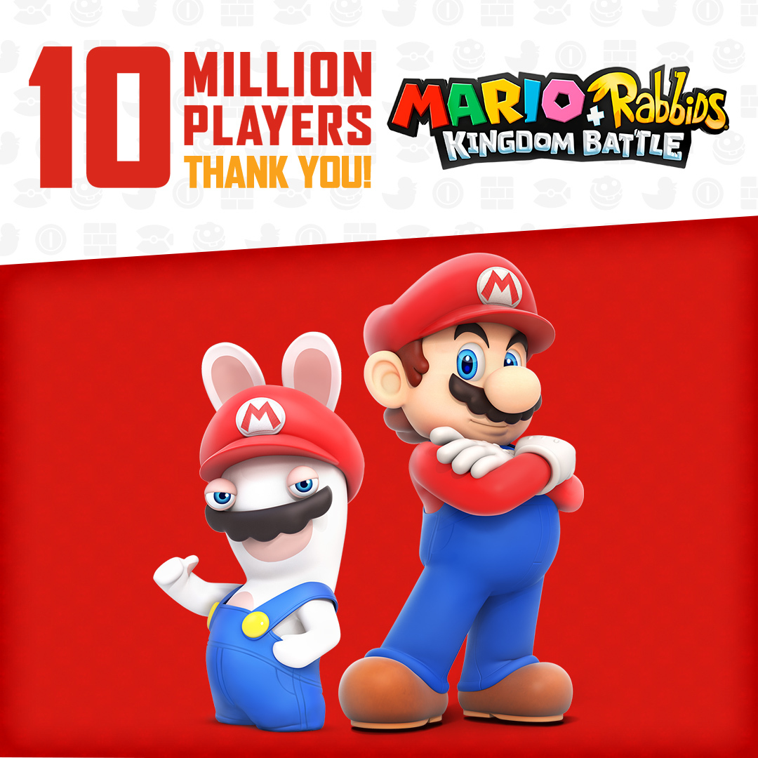 Mario + Rabbids Kingdom Battle merayakan 5 tahun dengan 10 juta pemain