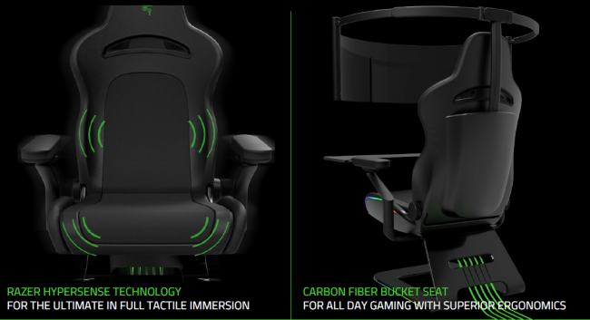 Kursi gaming Razer ini janjikan pengalaman gaming yang imersif ...