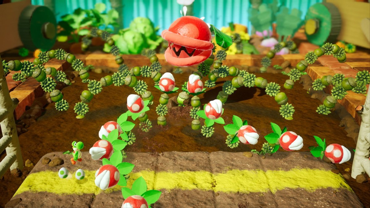 Simak tiga klip gameplay dari Yoshi Crafted World berikut - Yoshi's ...