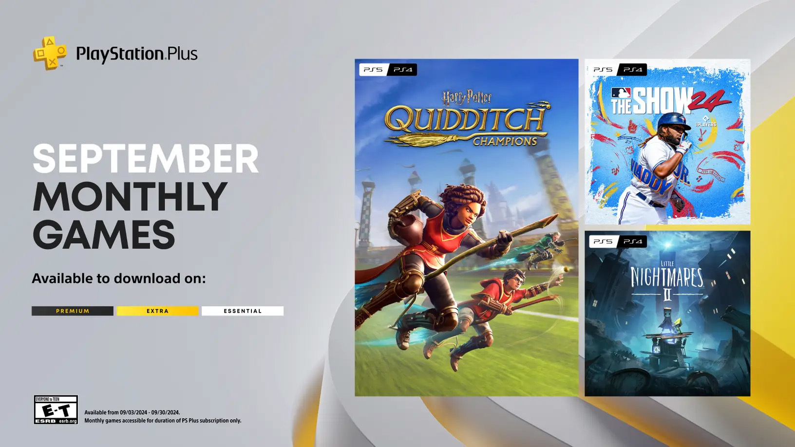 Harry Potter: Quidditch Champions, Little Nightmares 2 dan MLB The Show 24 adalah game PS Plus ...