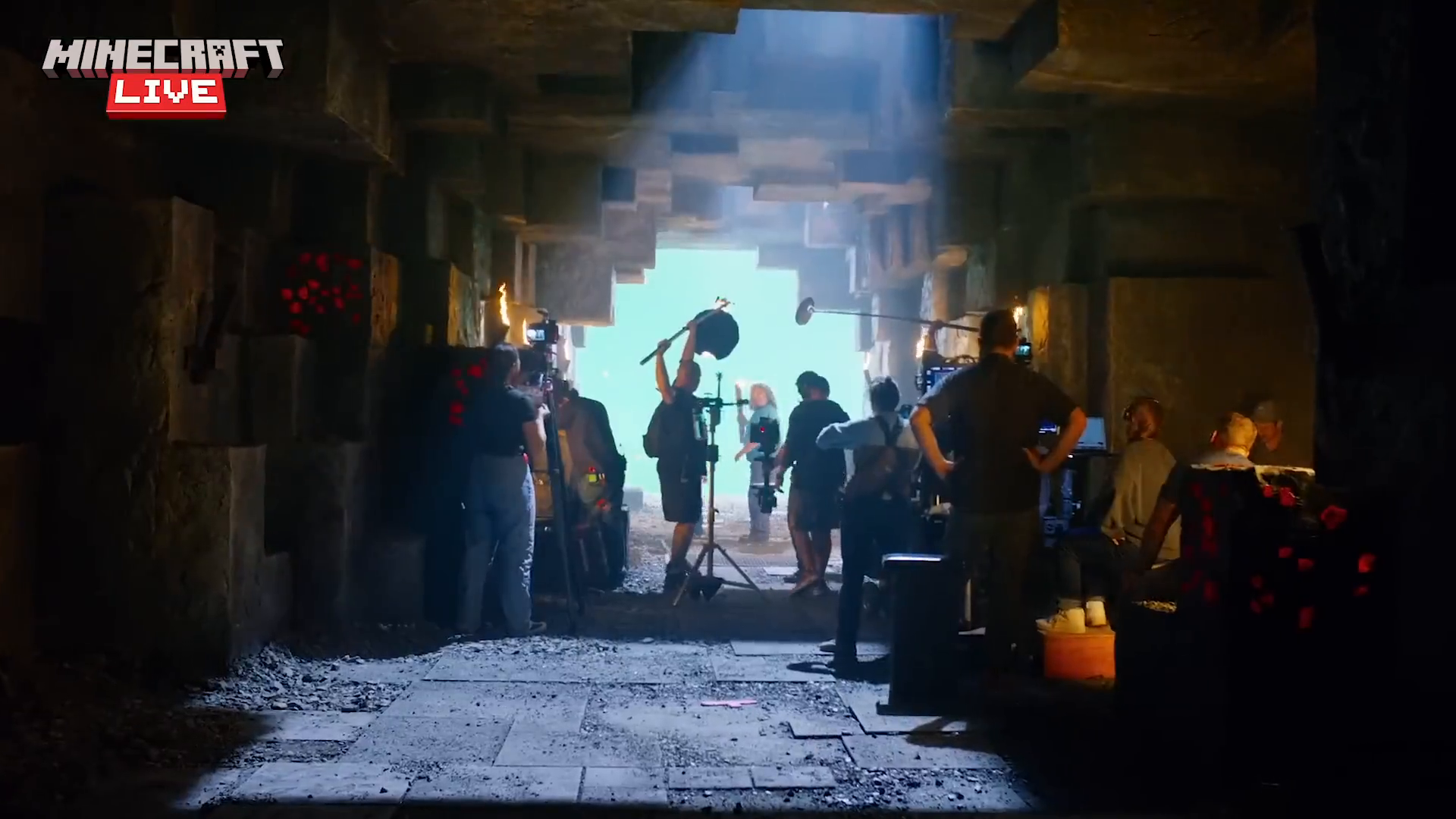 Lihatlah di balik layar A Minecraft Movie