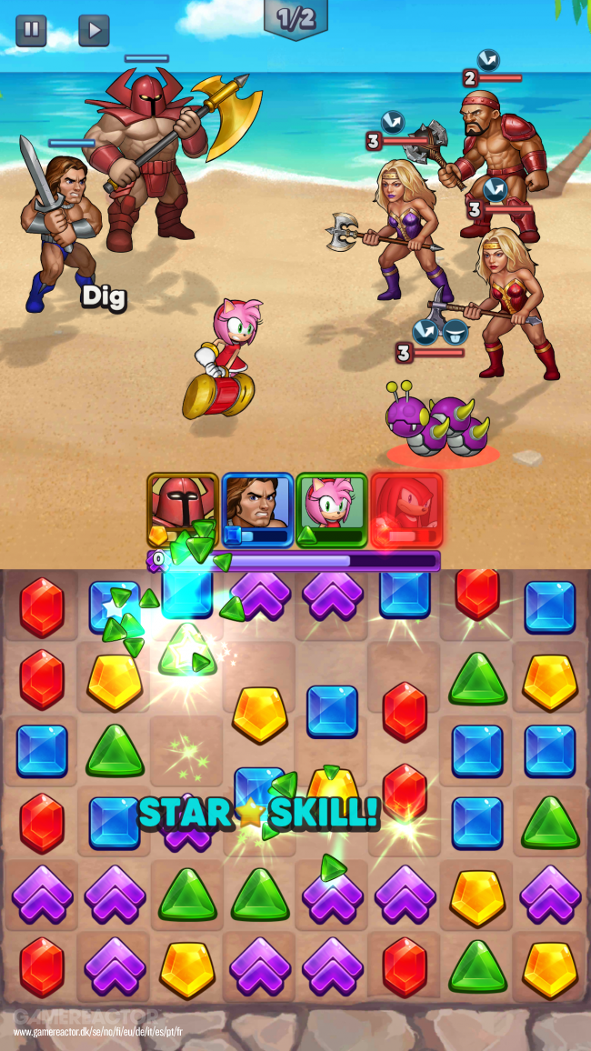 Sega Heroes Review - Gamereactor