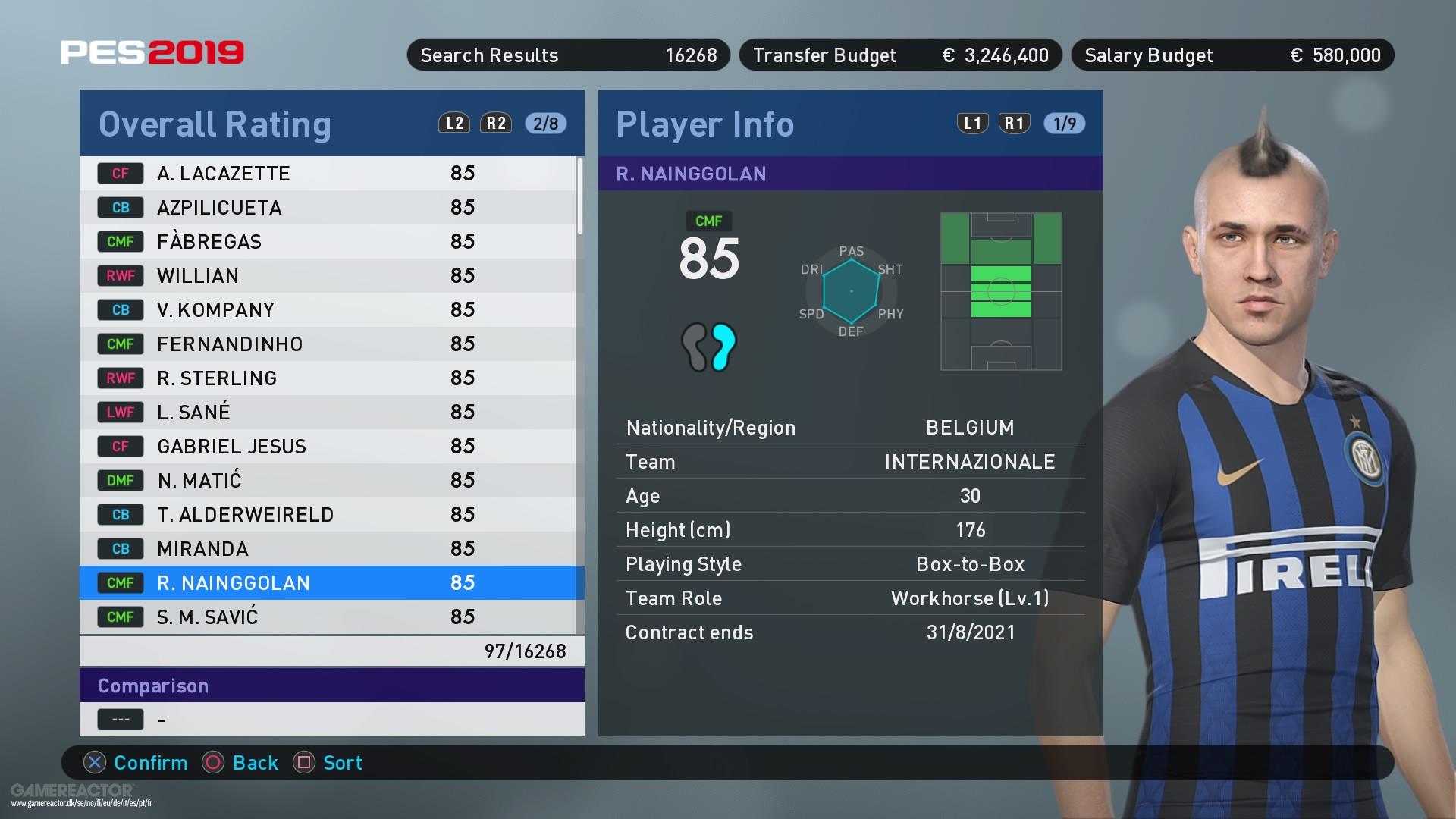Inilah 100 pemain terbaik di PES 2019 - Pro Evolution Soccer 2019 ...