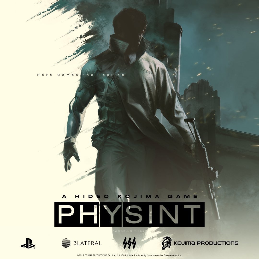 Lihat poster pertama untuk film thriller spionase Hideo Kojima Physint