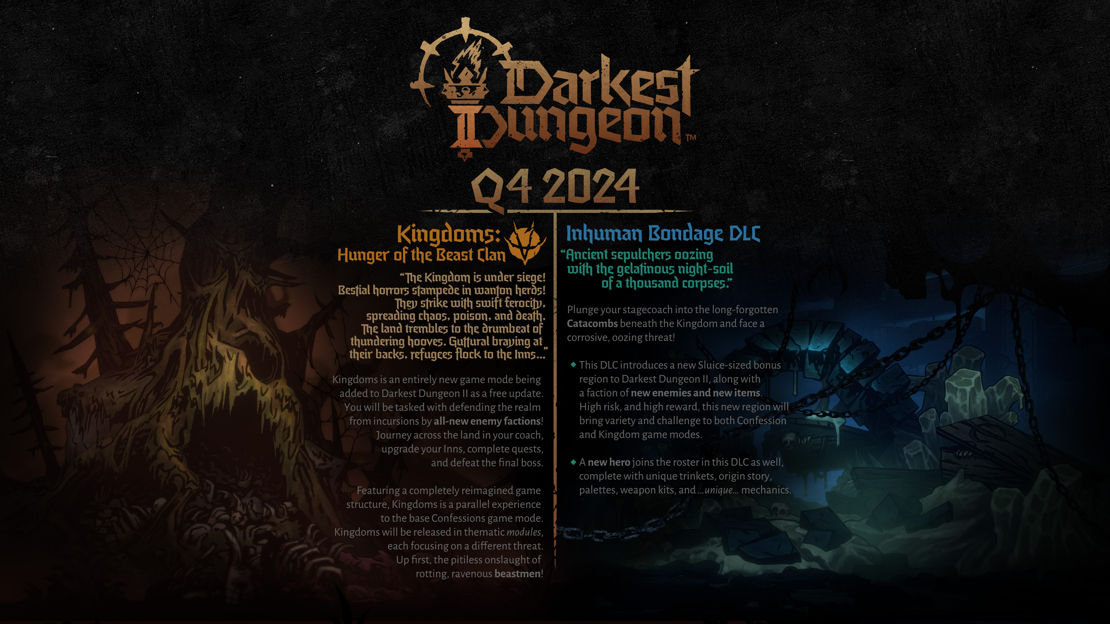 Darkest Dungeon II DLC gratis Hunger of the Beast Clan diluncurkan bersamaan dengan DLC berbayar ...