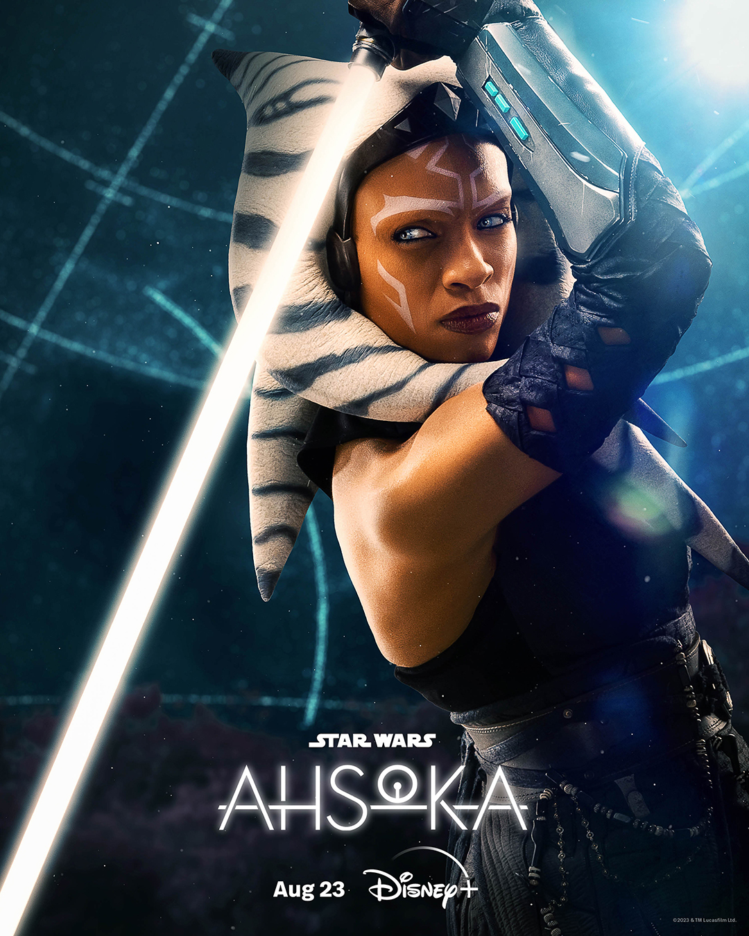 Ahsoka poster memberi kita gambaran tentang pemeran utama