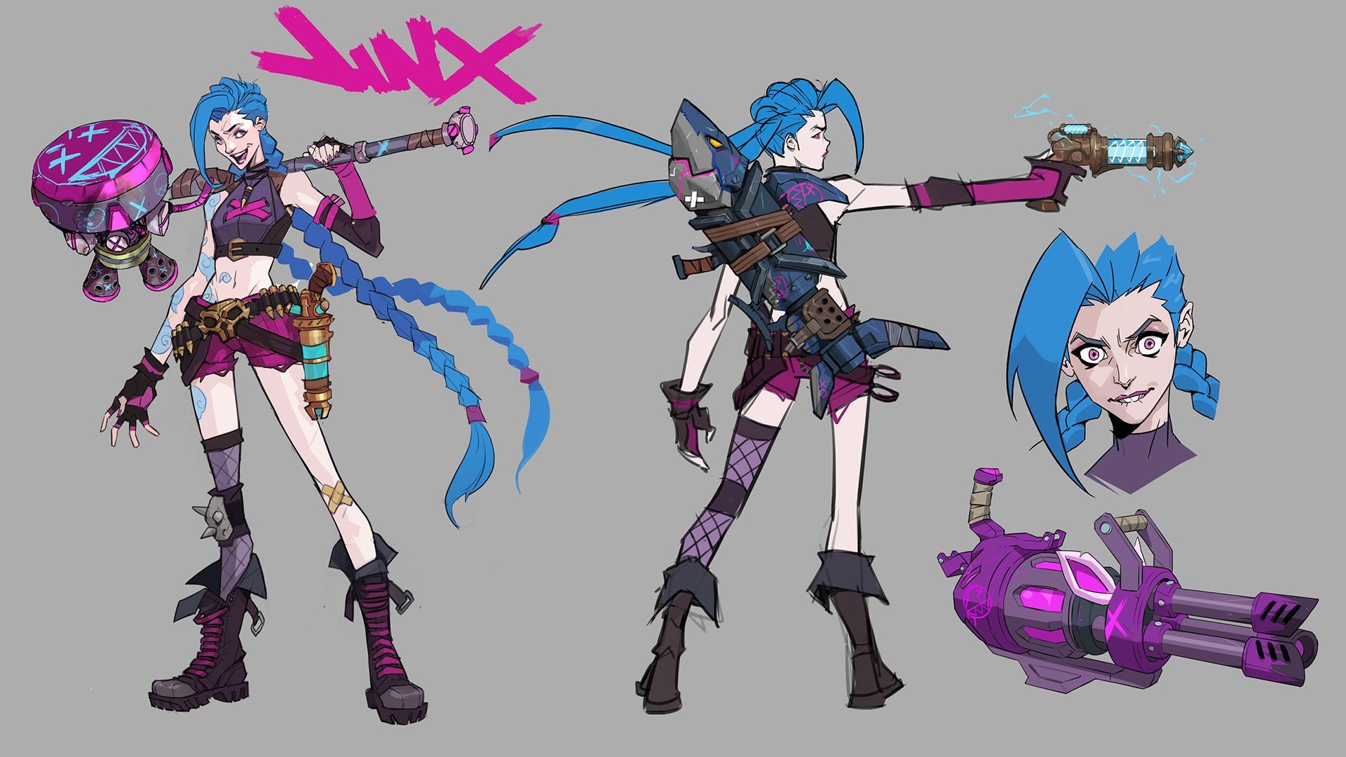 Jinx bergabung dengan game pertarungan Riot 2XKO pada tahun 2025